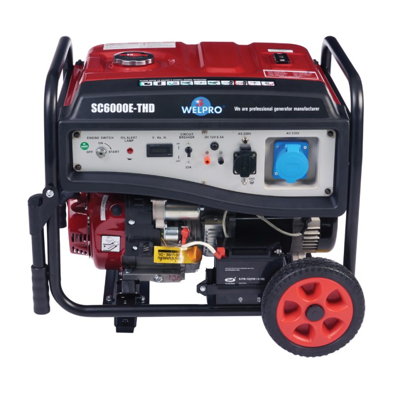 เครื่องกำเนิดไฟฟ้า Gasoline Generator WELPRO SC6000E-THD - STintertrade