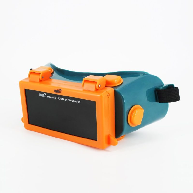 แว่นตากันแสงเชื่อม 2 ชั้น แบบสี่เหลี่ยม Mod.YMD-3002-1 - STintertrade