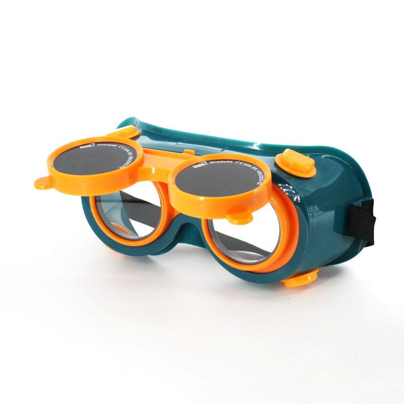 แว่นตากันแสงเชื่อม 2 ชั้น แบบกลม Mod.YMD-632 - STintertrade