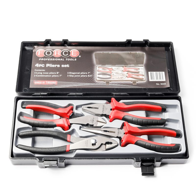 FORCE ชุดคีมอเนกประสงค์ 4 ชิ้น รุ่น 5045 (ฟอร์ซ) - STintertrade