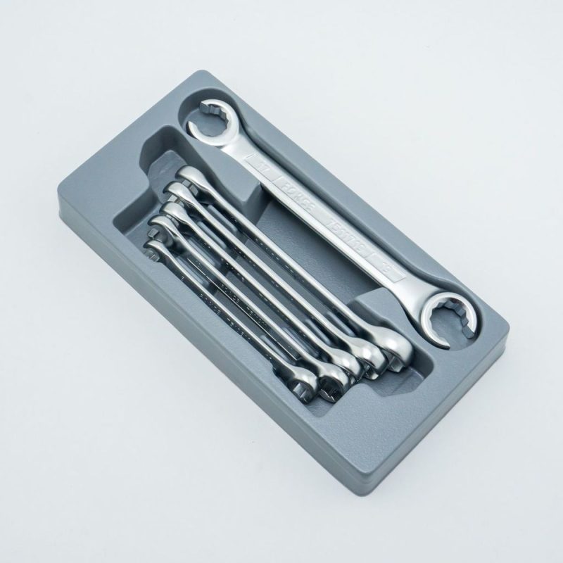 FORCE ชุดประแจแหวนผ่า6 ชิ้น หน่วย-มม. รุ่น 5066 (ฟอร์ซ) - STintertrade