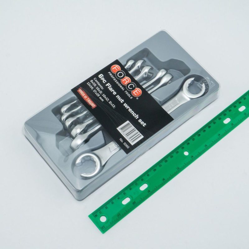 FORCE ชุดประแจแหวนผ่า6 ชิ้น หน่วย-มม. รุ่น 5066 (ฟอร์ซ) - STintertrade