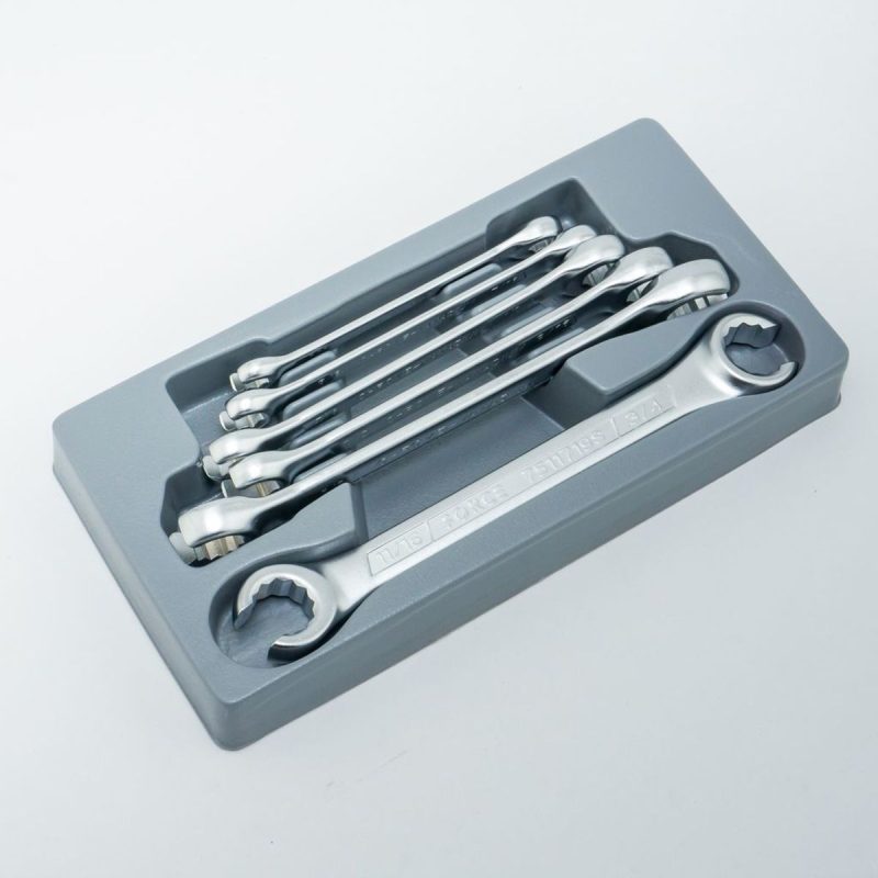 FORCE ชุดประแจแหวนผ่า6 ชิ้น รุ่น 5066S (ฟอร์ซ) - STintertrade