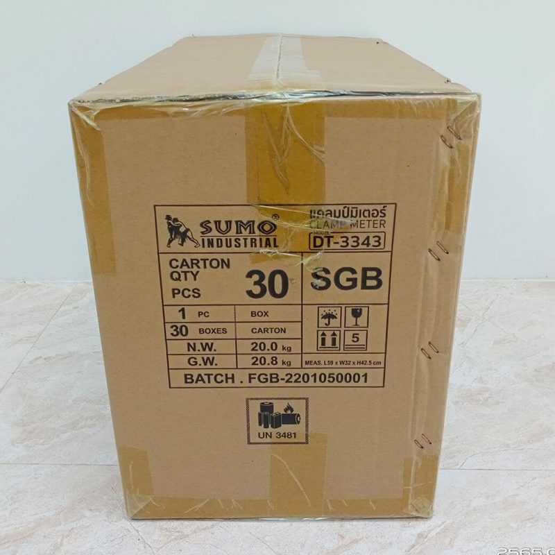 แคลมป์มิเตอร์ รุ่น DT-3343 SUMO - STintertrade