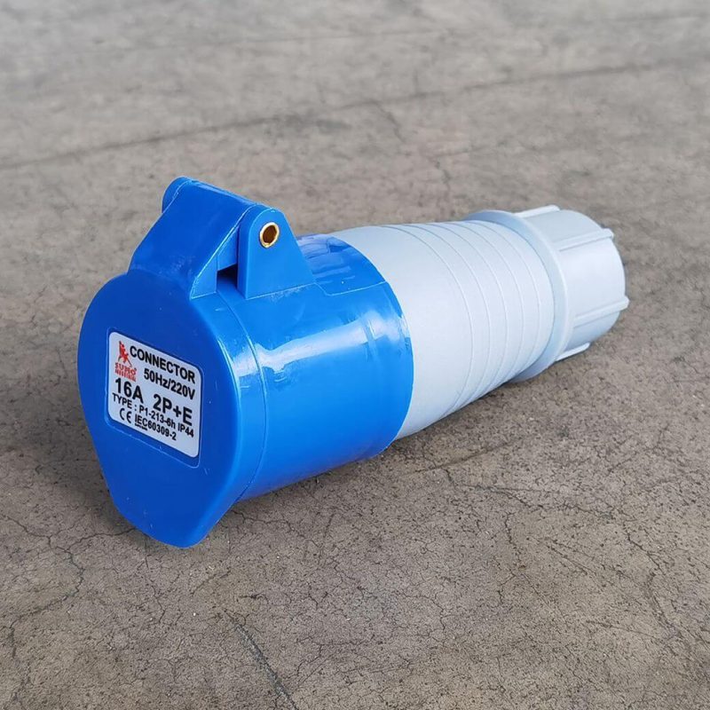 พาวเวอร์ปลั๊ก 2สาย 3ขา 16A รุ่น P1-213-6h (ตัวเมีย) SUMO - STintertrade