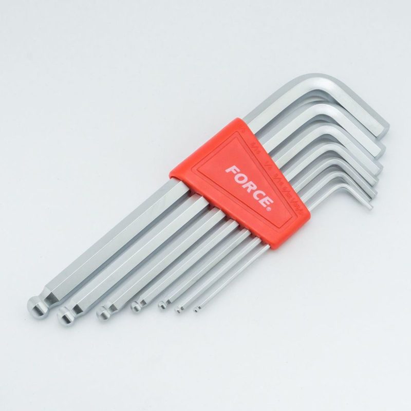 FORCE ชุดประแจL HEX+BALL 7ชิ้น รุ่น 5072LBS (ฟอร์ซ) - STintertrade
