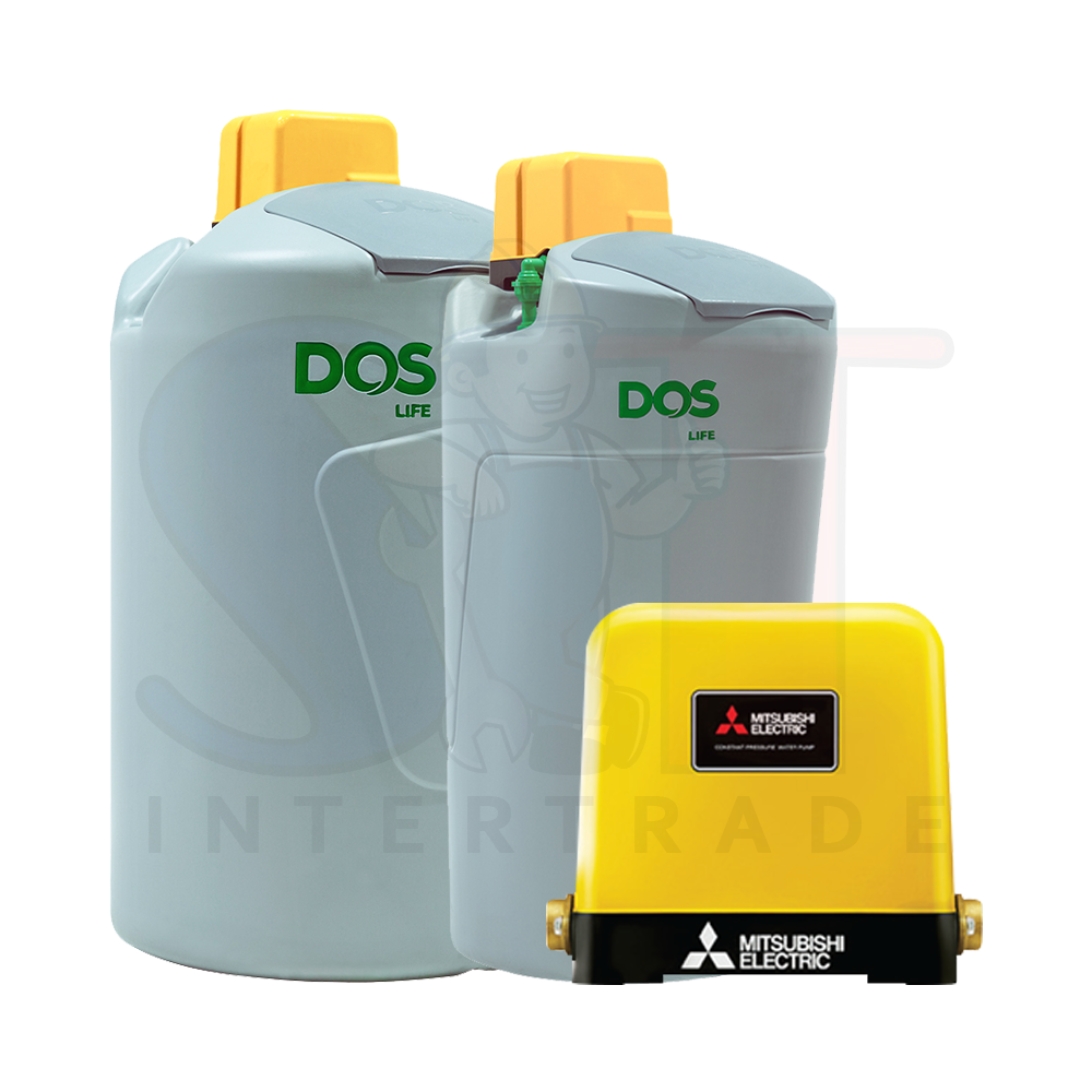 DOS DX5 WATER PAC ถังเก็บน้ำ พร้อมปั๊มน้ำมิตซูบิชิ - STintertrade