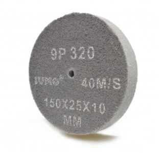 ลูกล้อใยสังเคราะห์ size : 6”x1” No.320 9P (สีเทา) SUMO - Stintertrade