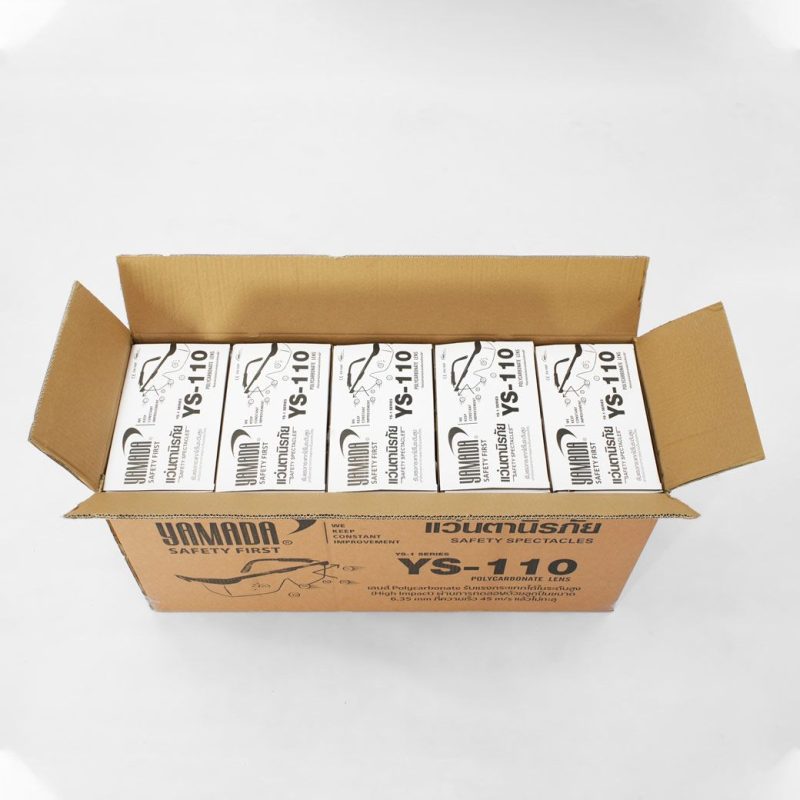 แว่นตานิรภัย YS-110 สีใส YAMADA - STintertrade
