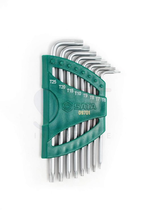 ชุดประแจหกเหลี่ยมหัวทอร์ค 8 ชิ้น SATA 09701 - STintertrade