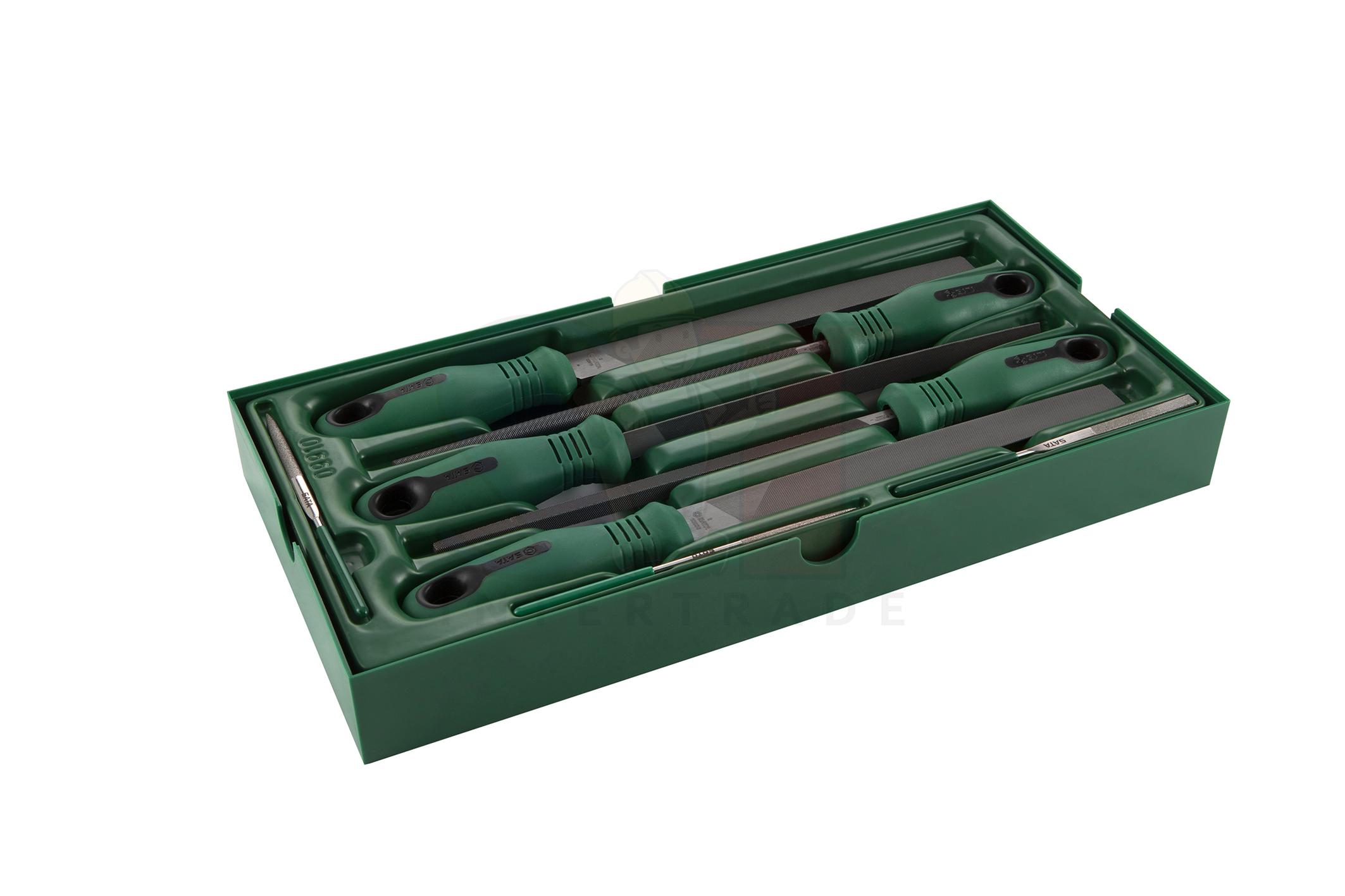 ชุดถาดตะไบ 8 ชิ้น SATA 09910 - STintertrade