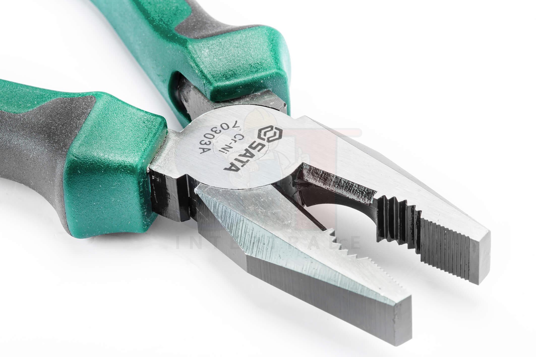 คีมปากจิ้งจก 7" SATA 70302A - STintertrade