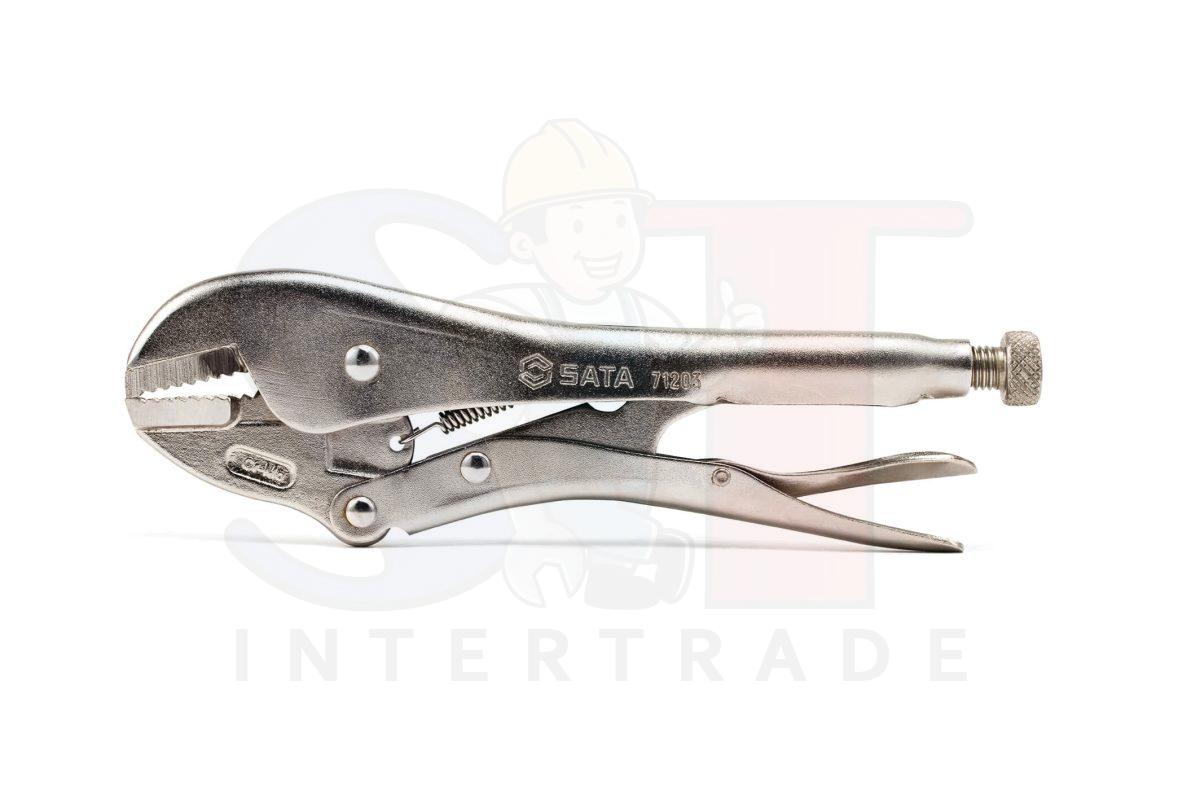 คีมล็อคปากตรงขนาด 10 นิ้ว SATA 71203 - STintertrade