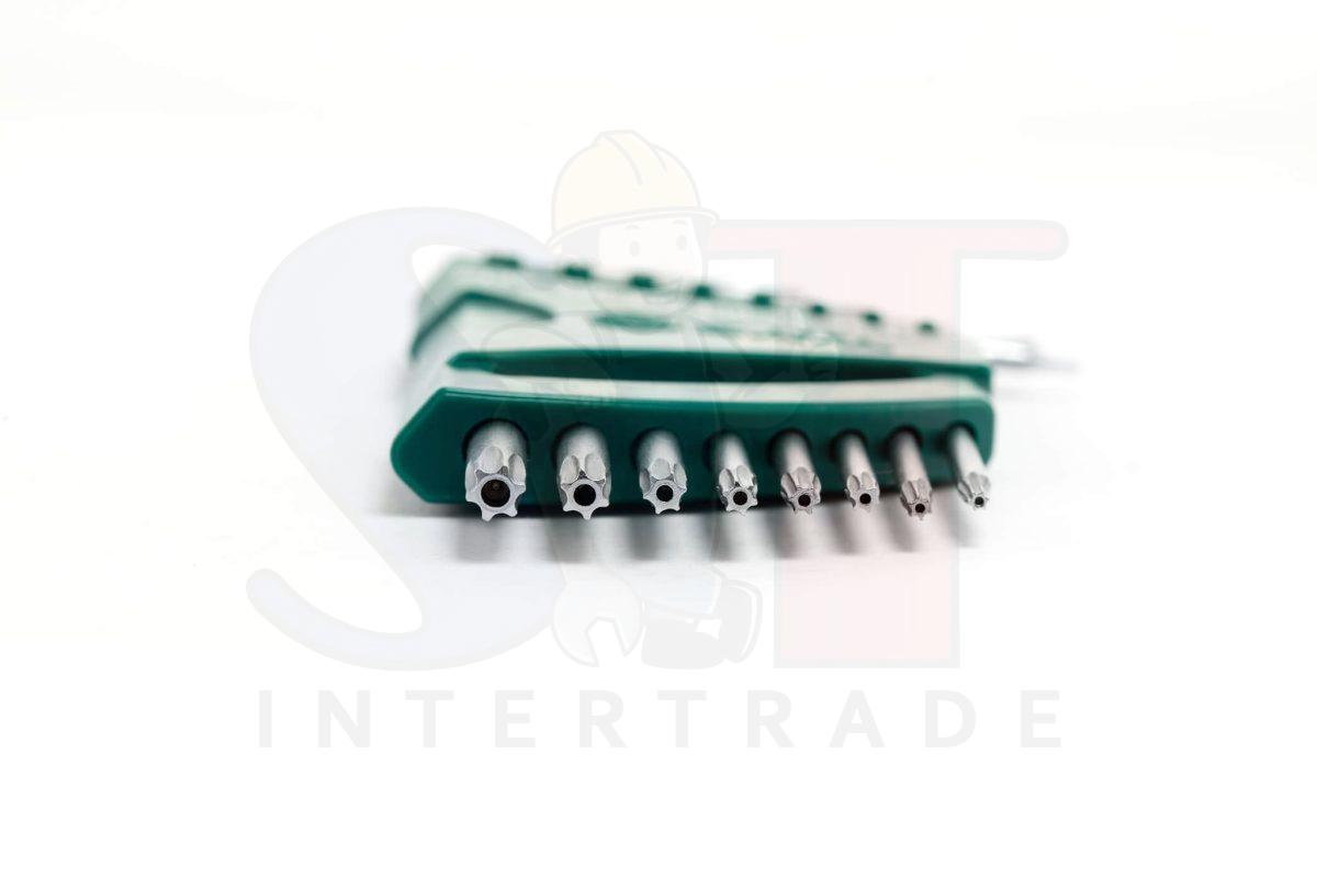 ชุดประแจหกเหลี่ยมหัวทอร์ค 8 ชิ้น SATA 09701 - STintertrade
