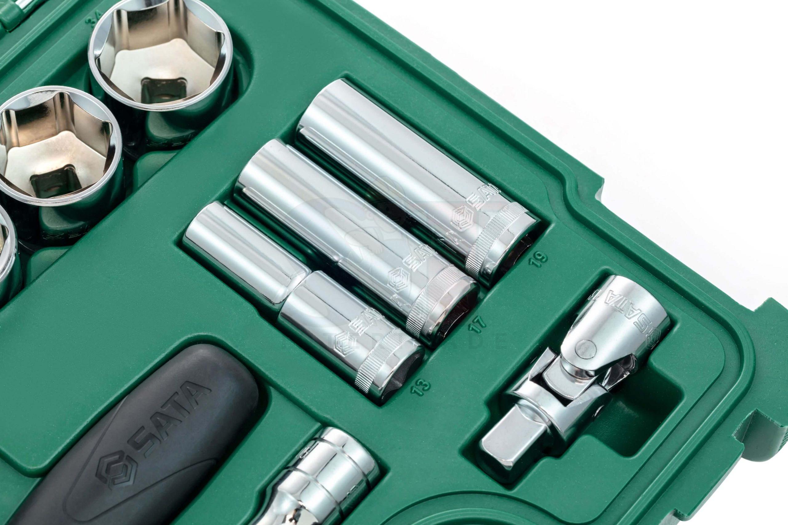 ชุดลูกบล็อก 1/2" 6เหลี่ยม 20 ชิ้น SATA 09005 - STintertrade