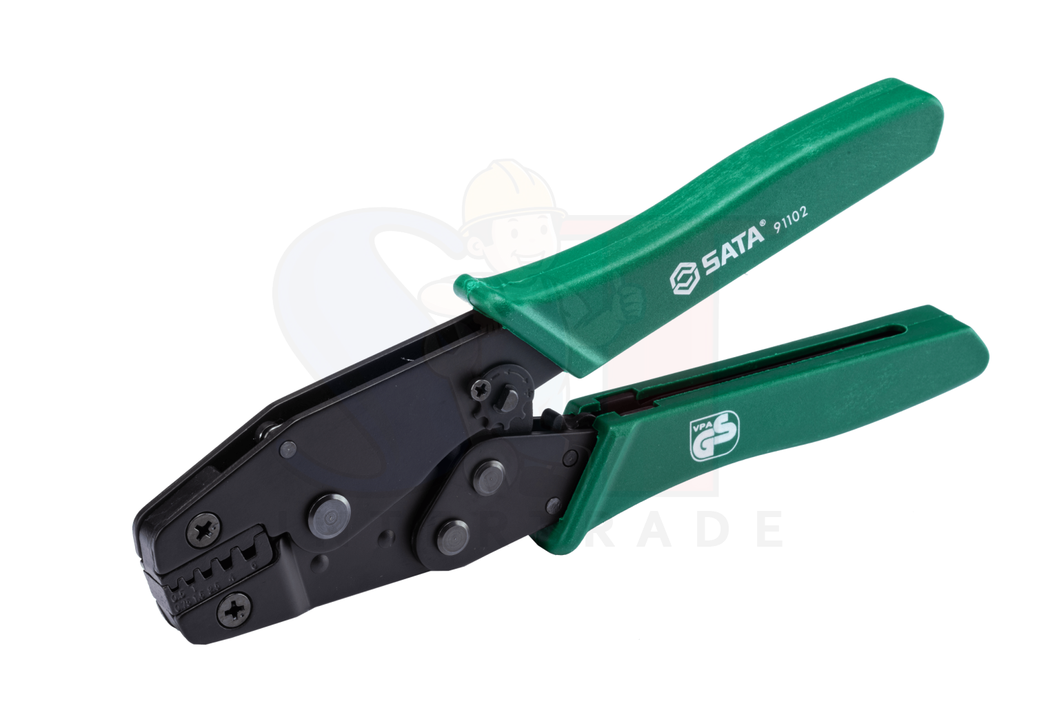 คีมย้ำหางปลาสำหรับขั้วสายไฟยุโรป 8" SATA 91102 - STintertrade