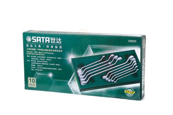 ชุดถาดประแจแหวน 10 ชิ้น SATA 09905 - STintertrade