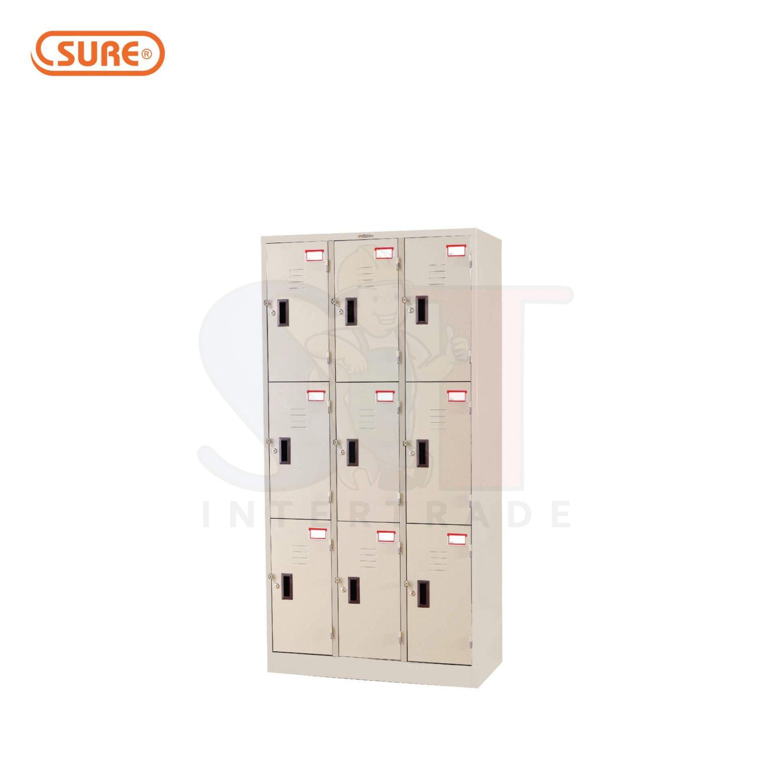 ตู้ล็อกเกอร์ 9 ประตู (มอก.) - STintertrade