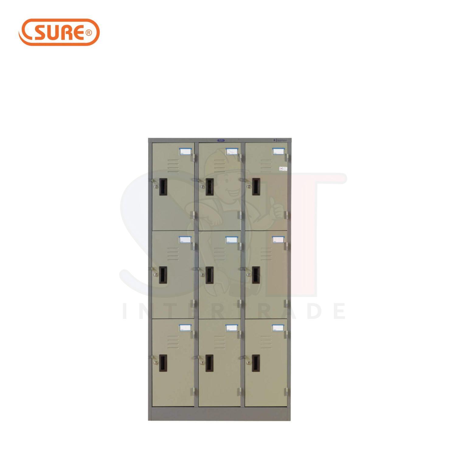 ตู้ล็อกเกอร์ 9 ประตู (มอก.) - STintertrade
