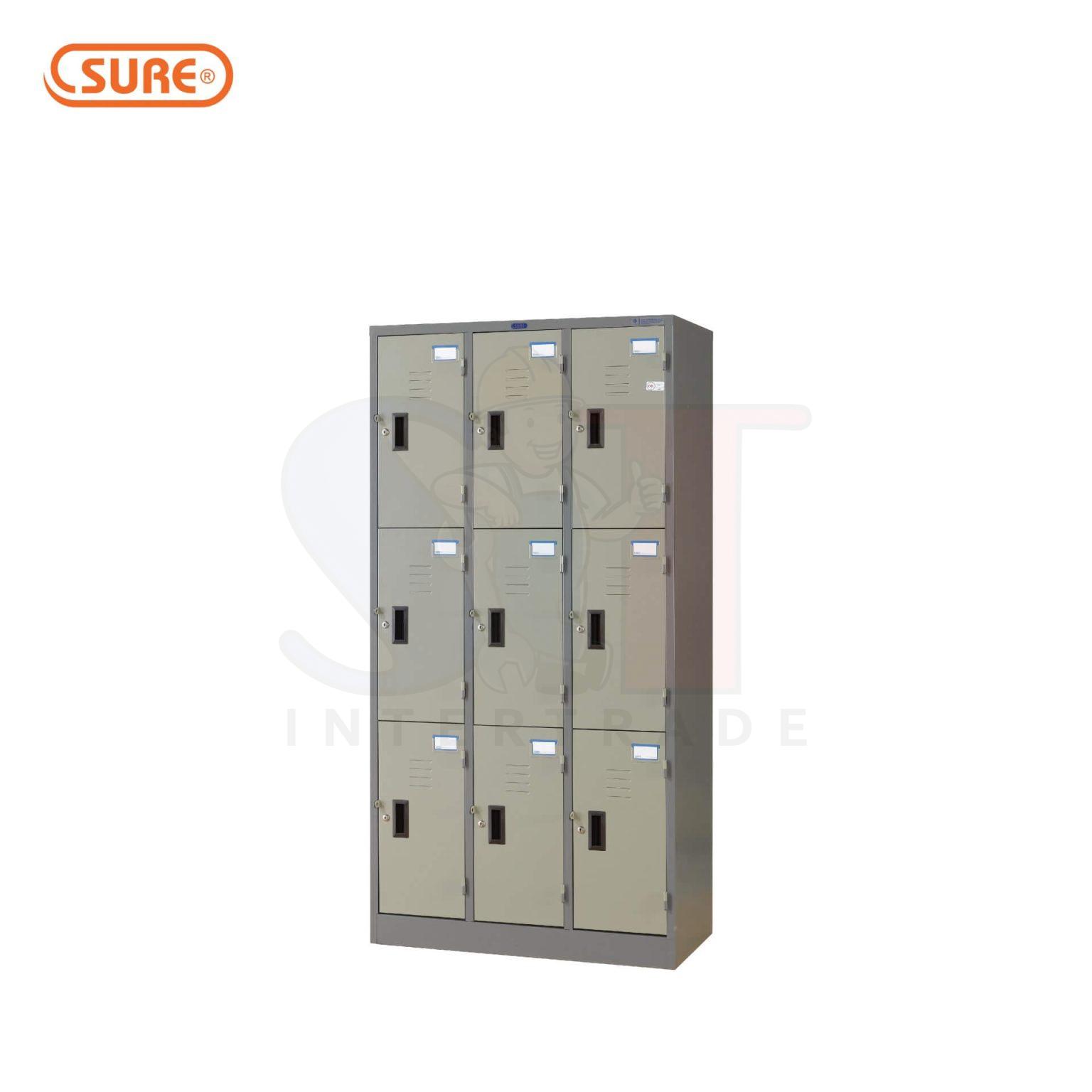ตู้ล็อกเกอร์ 9 ประตู (มอก.) - STintertrade