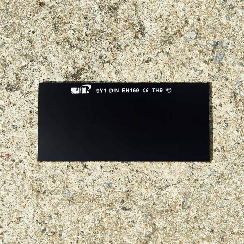 กระจกกันแสงเชื่อมสีเขียวเข้มเบอร์ 9 YAMADA - STintertrade