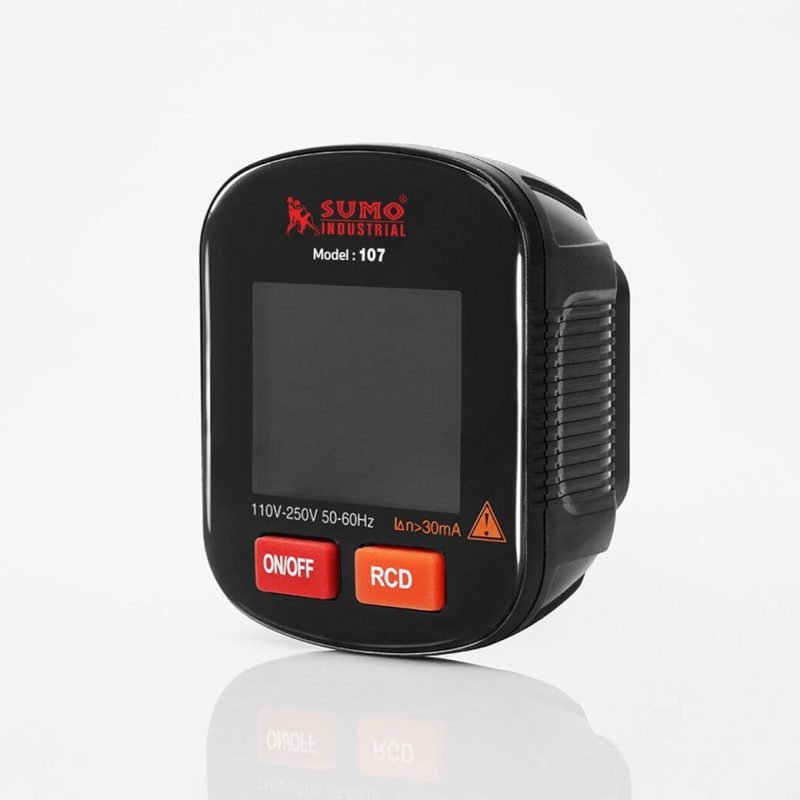 เครื่องตรวจเช็คเต้ารับไฟฟ้าดิจิตอล รุ่น 107 SUMO - STintertrade