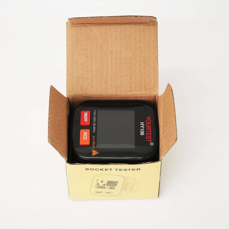 เครื่องตรวจเช็คเต้ารับไฟฟ้าดิจิตอล รุ่น 107 SUMO - STintertrade